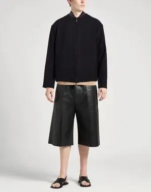 Emporio Armani Single-breasted Virgin Wool And Polyamide Coat