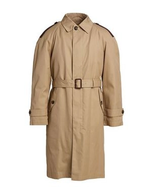 TOD'S Overcoat & Trench Coat Size Polyester, Cotton - Beige