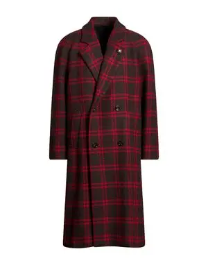 LARDINI Coat Dark Size Virgin Wool