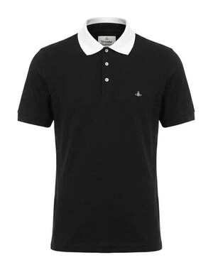 VIVIENNE WESTWOOD Polo Shirt Size Cotton - Black