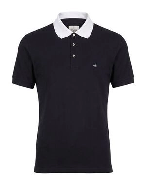 VIVIENNE WESTWOOD Polo Shirt Midnight Size Cotton - Blue