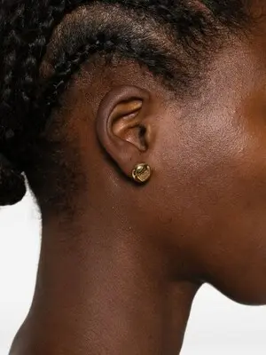 Loewe Anagram Silver Earrings