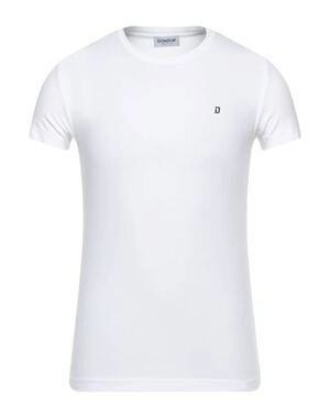 DONDUP T-shirt Size Cotton, Elastane - White