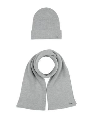 BOSS Accessories Set Polyacrylic, Virgin Wool - Grey