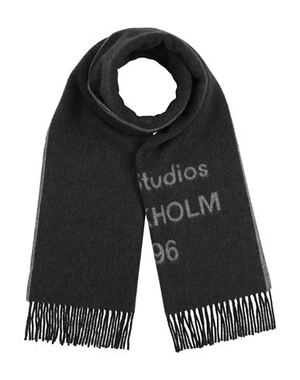 Acne Studios Scarf Wool - Charcoal