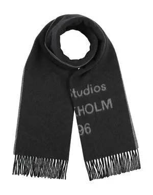 Acne Studios Scarf Charcoal Wool