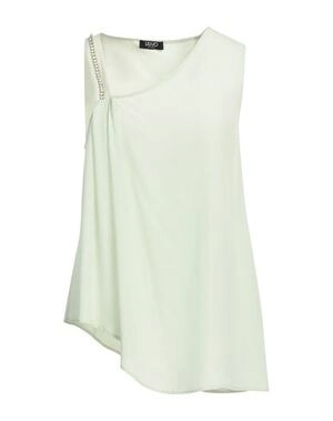 Liu Jo Top Size Acetate, Silk - Light Green