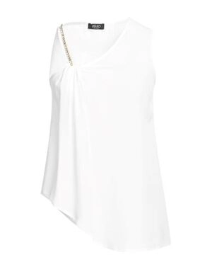 Liu Jo Top Size Acetate, Silk - White