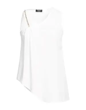 Liu Jo Top Size Acetate, Silk - White