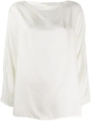 DANIELA GREGIS Silk Blouse - White