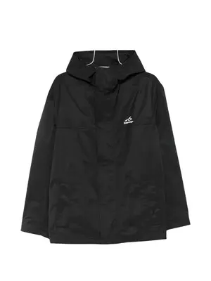 Balenciaga Hooded Logo-print Parka