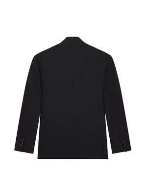 Giorgio Armani Blazer One Shot Regular Fit In Pure Virgin Wool Crepe