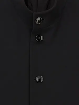 Giorgio Armani Blazer One Shot Regular Fit In Pure Virgin Wool Crepe
