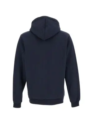 LES DEUX Logo-print Drawstring Hoodie