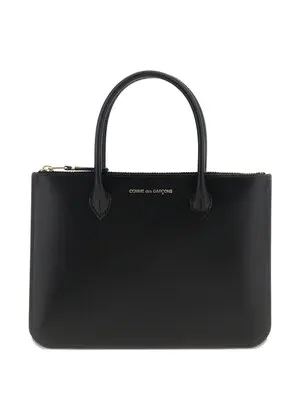 Comme Des Garçons Leather Mini Bag - Black