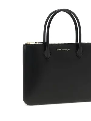 Comme Des Garçons Leather Mini Bag - Black