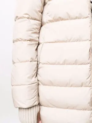 Herno A-shape Midi Down Jacket - Pink