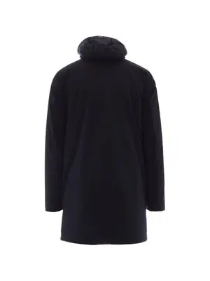 Herno Midi Down Jacket With Drawstring Hood