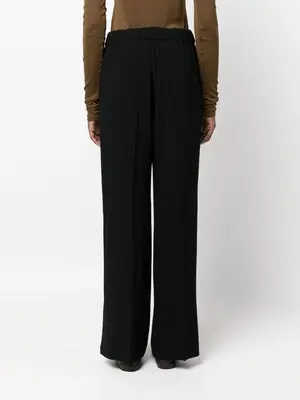 Alberto Biani Elasticated Waist Straight-leg Trousers