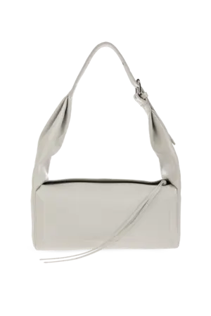 MAISON MARGIELA Box East West Medium' Leather Bag - Grey