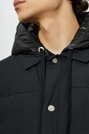 Moose Knuckles Puffer Jacket With Hood