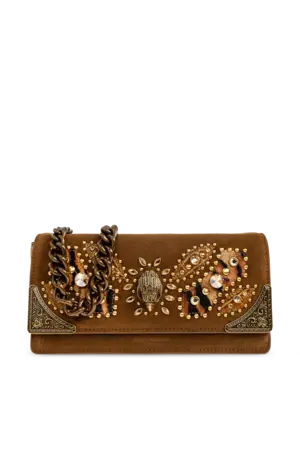 Kurt Geiger Sloane Soft’ Leather Bag - Brown