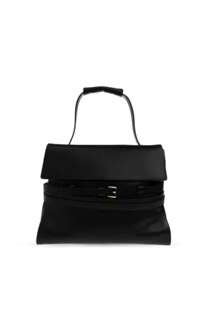 Moschino Tie Me' Bag - Black