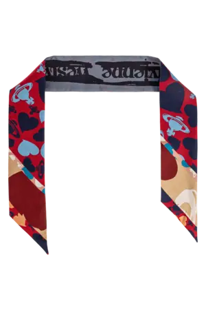 VIVIENNE WESTWOOD Silk Scarf - Multicolour