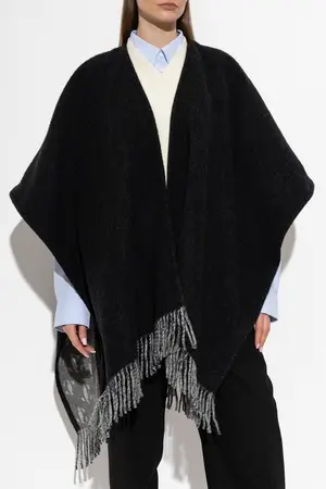 JIMMY CHOO Wool Poncho
