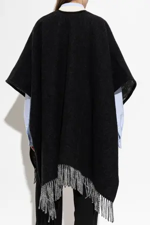 JIMMY CHOO Wool Poncho