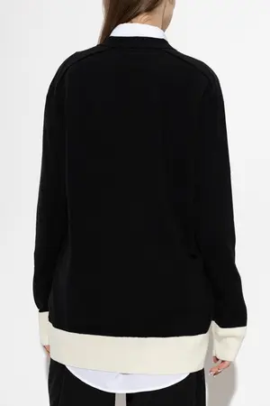 AMI Paris Wool Cardigan