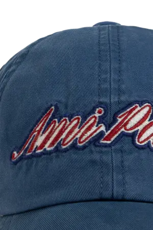AMI Paris Baseball Cap With Embroidered Logo