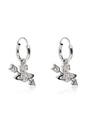 VIVIENNE WESTWOOD Kiri Hoop’ Earrings - Silver