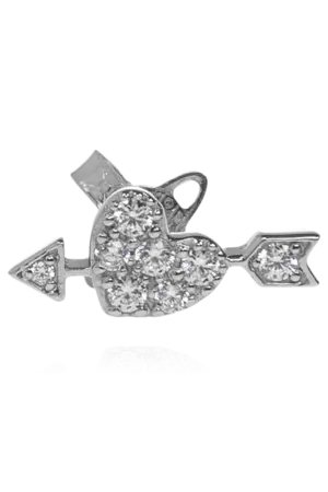 VIVIENNE WESTWOOD Kiri Heart And Arrow Stud Earrings