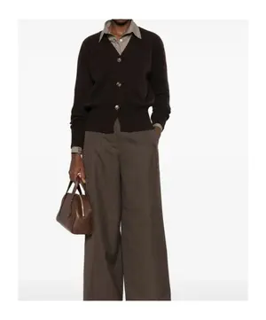 ARAGONA V-neck Button-up Cardigan