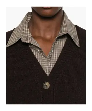ARAGONA V-neck Button-up Cardigan