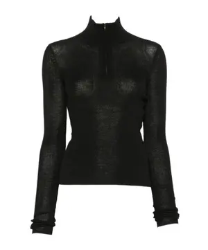THE FRANKIE SHOP Long-sleeved Sweater - Black