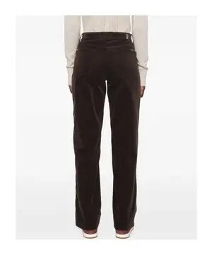 7 For All Mankind Stovepipe Belt-loop Corduroy Trousers