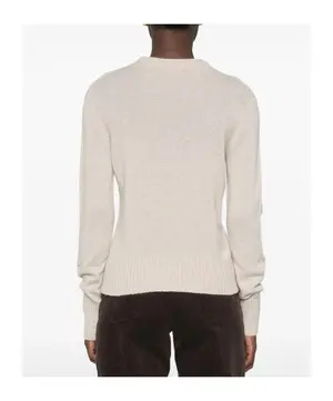 ARAGONA Ribbed-trim Crew Neck Sweater