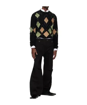 Andersson Bell Double-belted Wide-leg Pants