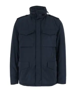 Aspesi Long-sleeve Casual Jacket - Blue