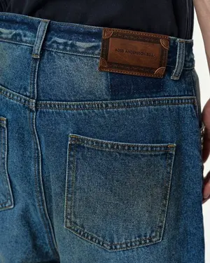 Andersson Bell Layered Wide-leg Jeans