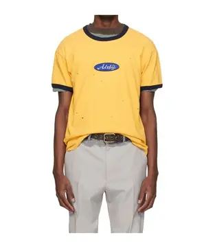 Andersson Bell Logo Patch Crew Neck T-shirt