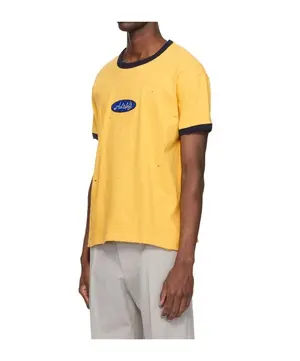Andersson Bell Logo Patch Crew Neck T-shirt