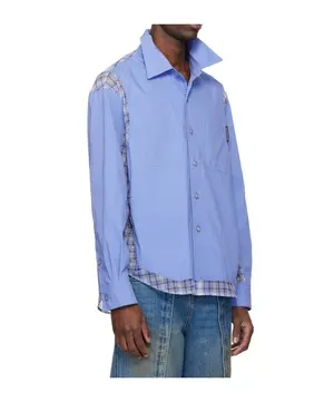 Andersson Bell Mesh Patchwork Shirt