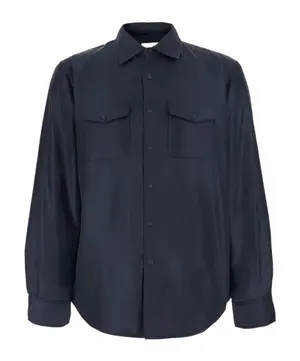 Aspesi Long-sleeve Casual Jacket - Blue