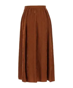 FORTE_FORTE Pleated Skirt
