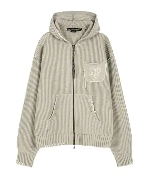 Andersson Bell Zipper Hoodie - Beige