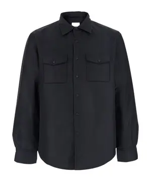 Aspesi Long-sleeve Casual Jacket - Black