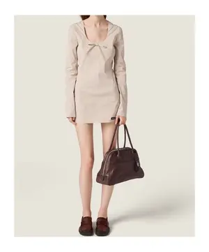Miu Miu Long-sleeved Dress